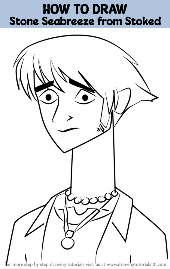 How to Draw Stone Seabreeze from Stoked (Stoked) Step by Step ...
