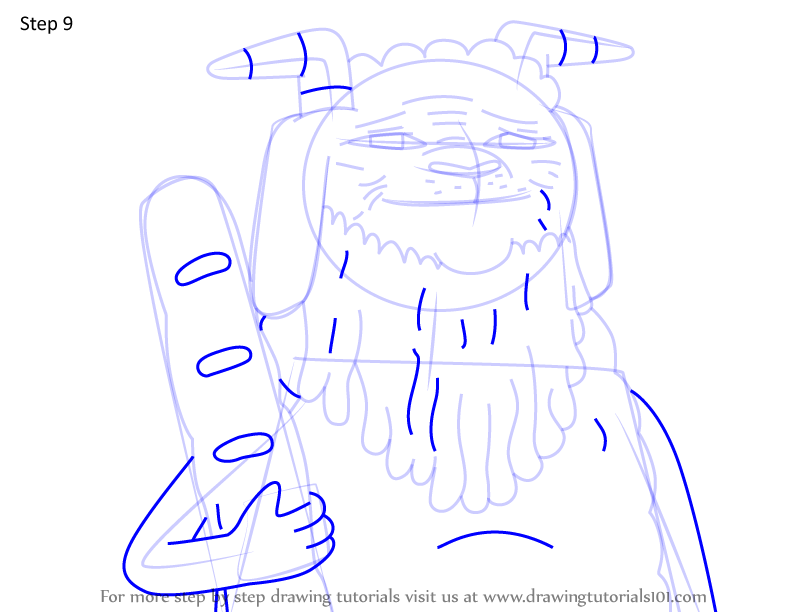 How to Draw Bearded Sheep from Summer Camp Island (Summer Camp Island ...