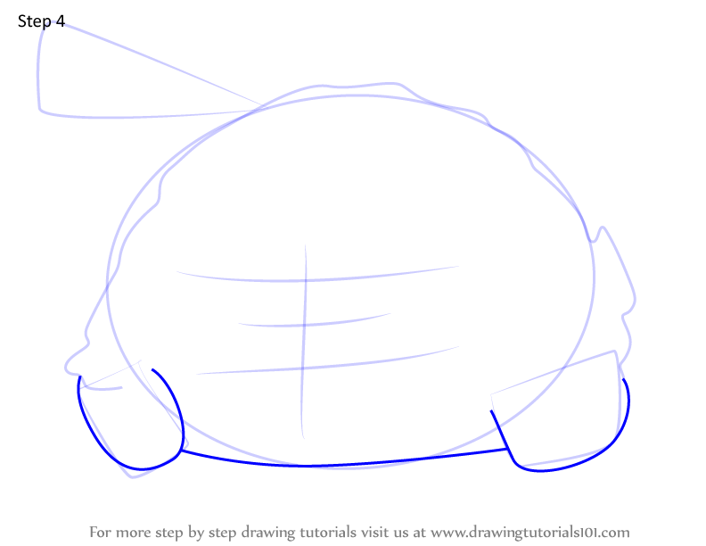 How to Draw Blobfish from Summer Camp Island (Summer Camp Island) Step by Step ...