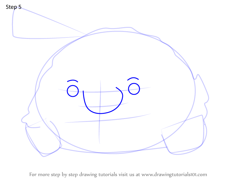 How to Draw Blobfish from Summer Camp Island (Summer Camp Island) Step by Step ...