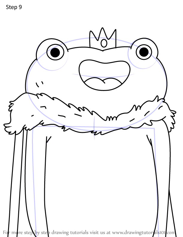 How to Draw Frog King from Summer Camp Island (Summer Camp Island) Step ...