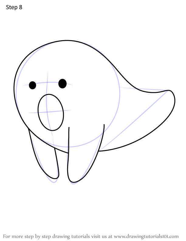 How to Draw Ghost from Summer Camp Island (Summer Camp Island) Step by ...