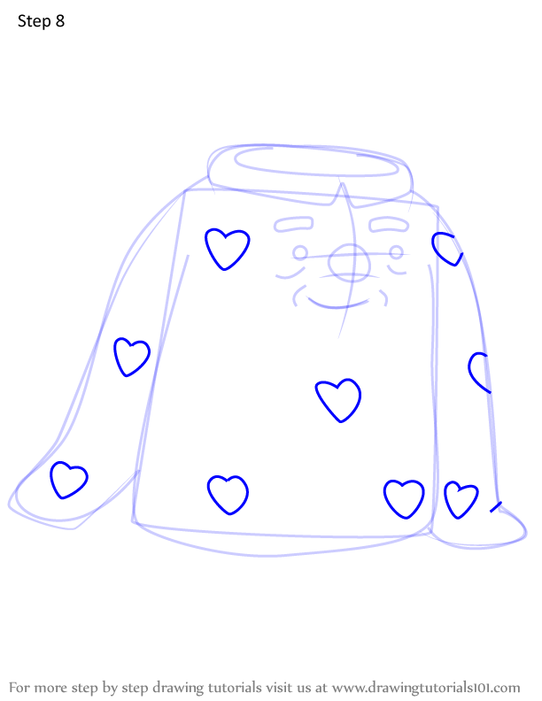 How To Draw Summer Clothes Step By Step
