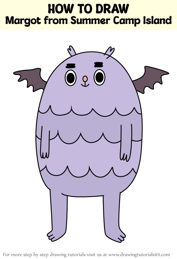 How to Draw Margot from Summer Camp Island (Summer Camp Island) Step by ...