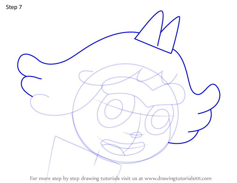How to Draw Mildred from Summer Camp Island (Summer Camp Island) Step ...