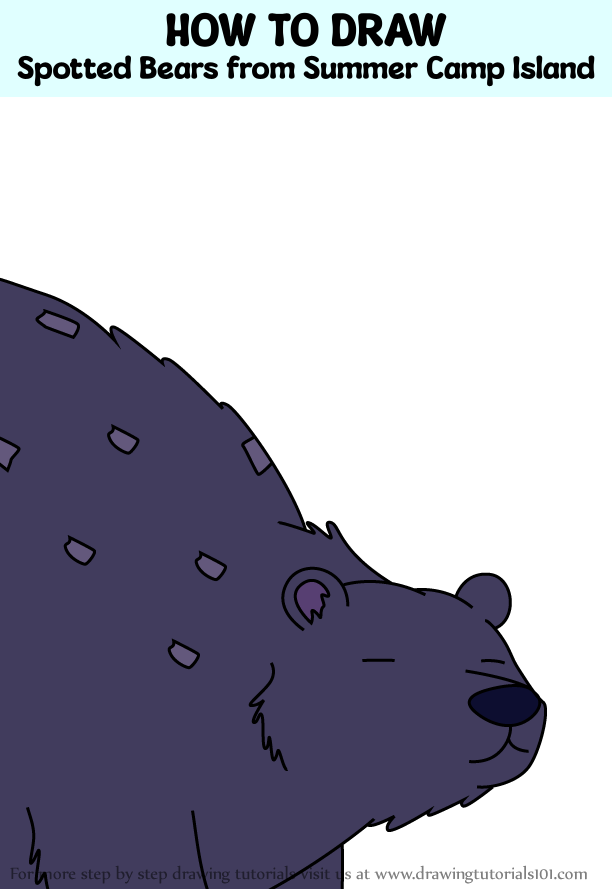 How to Draw Spotted Bears from Summer Camp Island (Summer Camp Island ...