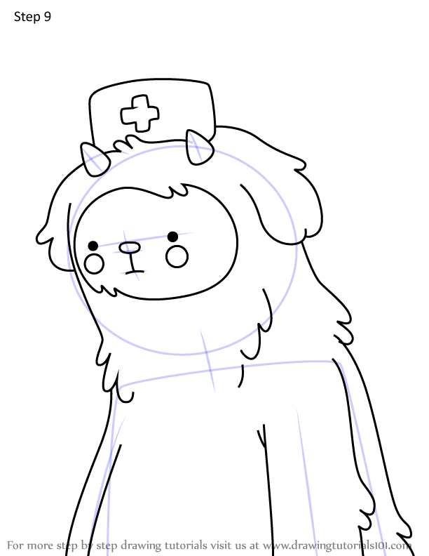 How to Draw Yeti Nurse from Summer Camp Island (Summer Camp Island ...