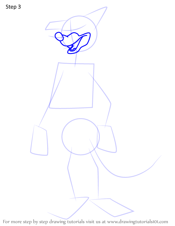 How to Draw Don Karnage from TaleSpin (TaleSpin) Step by Step ...