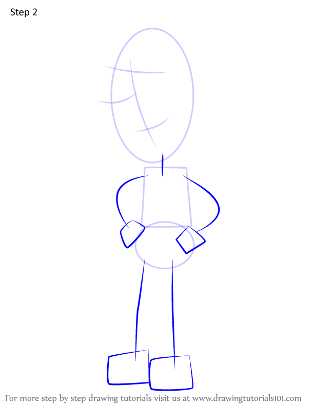 How to Draw Leslie Dunkling from Teacher's Pet (Teacher's Pet) Step by ...
