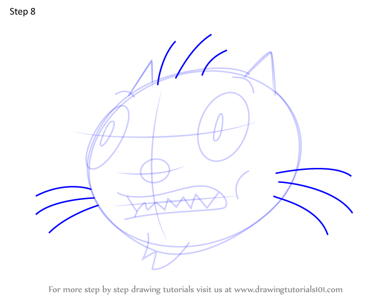 How to Draw Spooky from Teacher's Pet (Teacher's Pet) Step by Step ...