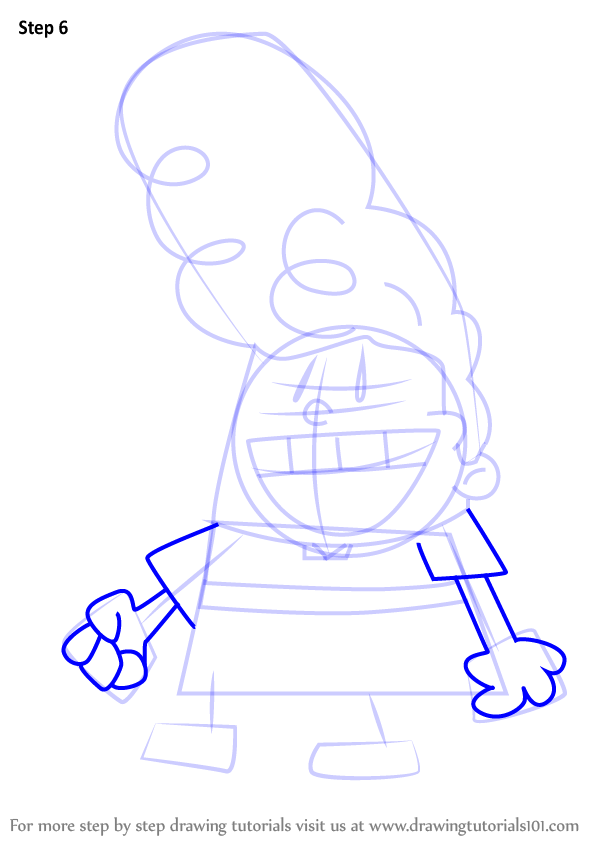 How To Draw George Beard And Harold Hutchins