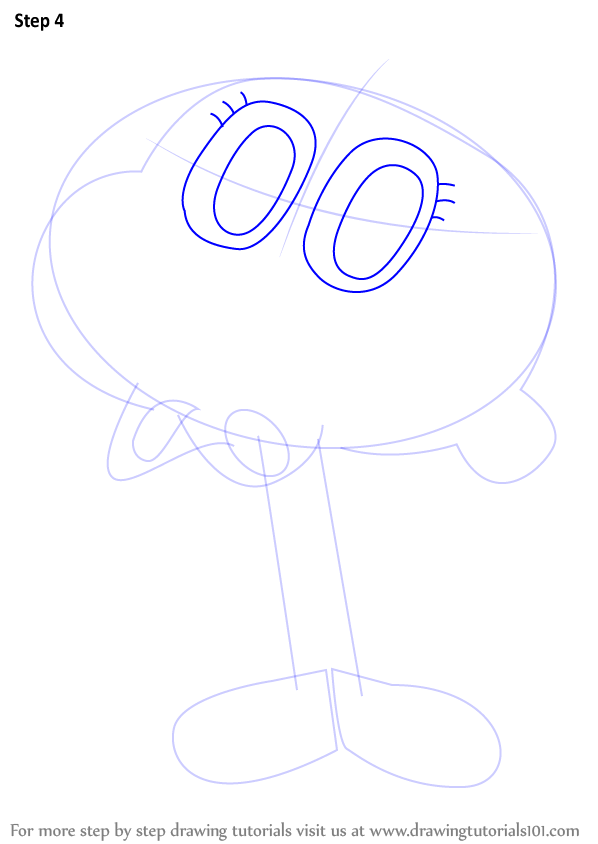 How to Draw Darwin Watterson from The Amazing World of Gumball (The Amazing World of Gumball ...