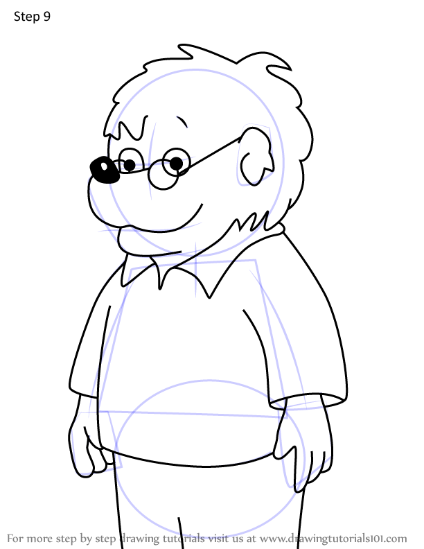 How to Draw Cousin Freddy Bear from The Berenstain Bears (The ...
