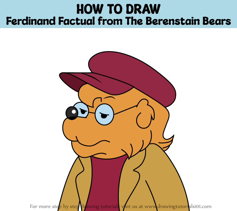 How to Draw Ferdinand Factual from The Berenstain Bears (The Berenstain ...