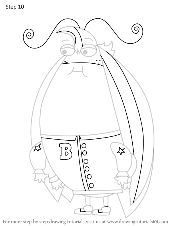 How to Draw New Aldrin from The Buzz on Maggie (The Buzz on Maggie ...