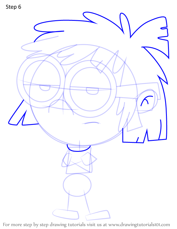 How to Draw Lisa Loud from The Casagrandes (The Casagrandes) Step by ...