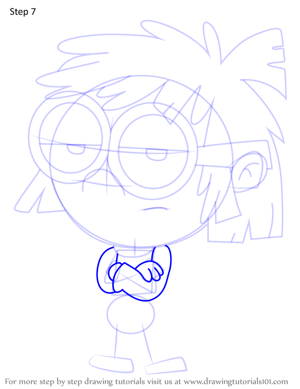 How to Draw Lisa Loud from The Casagrandes (The Casagrandes) Step by ...