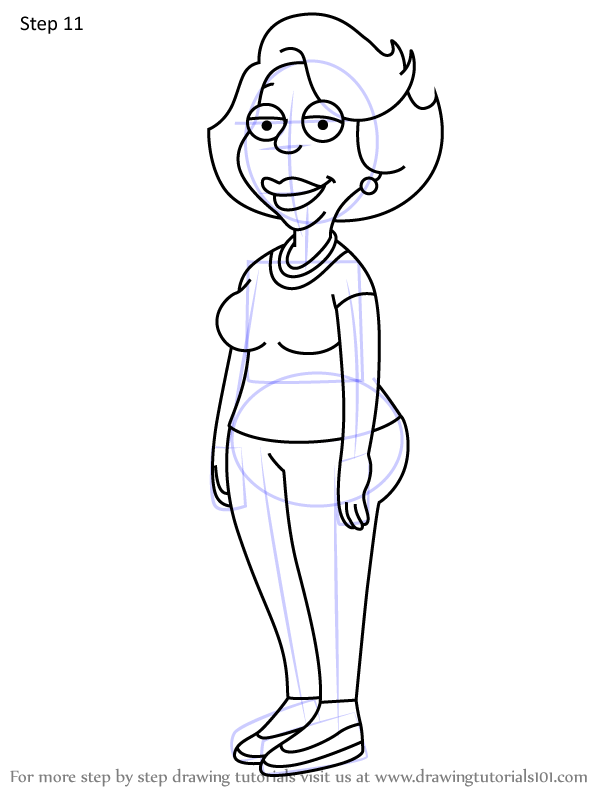 How to Draw Donna Tubbs-Brown from The Cleveland Show (The Cleveland ...