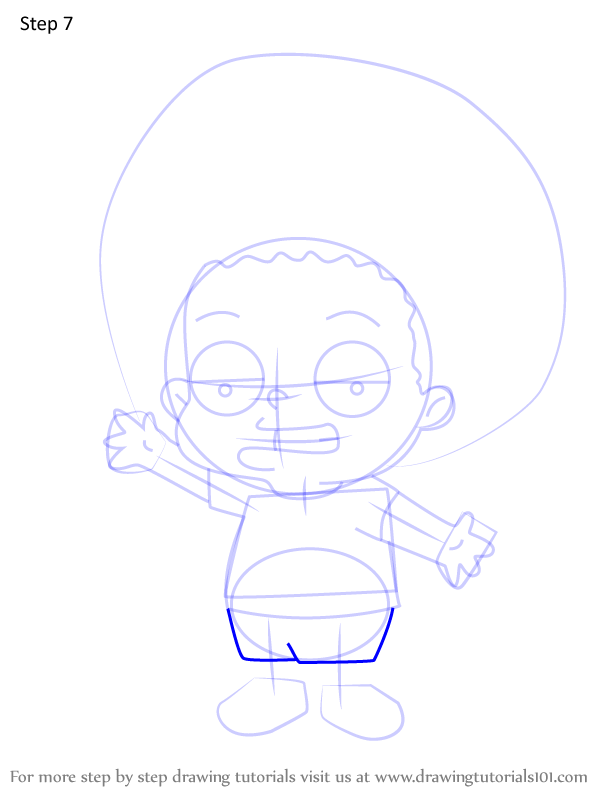 How to Draw Rallo Tubbs from The Cleveland Show (The Cleveland Show ...