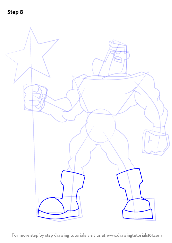 How to Draw Jorgen Von Strangle from The Fairly OddParents (The Fairly ...