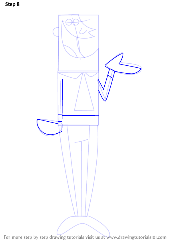 How to Draw Mr Turner from The Fairly OddParents (The Fairly OddParents ...