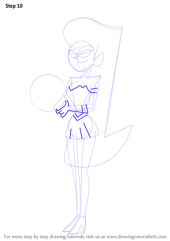 How to Draw Princess Mandie from The Fairly OddParents (The Fairly ...