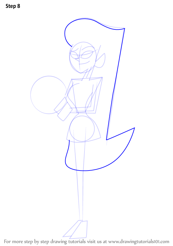 How to Draw Princess Mandie from The Fairly OddParents (The Fairly ...