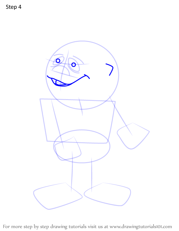How to Draw Ali from The Flintstones (The Flintstones) Step by Step ...