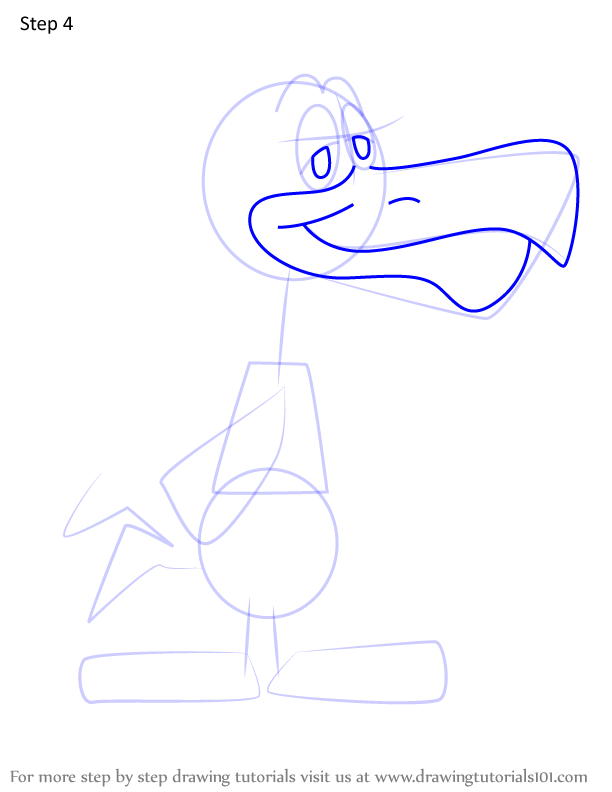 How to Draw Doozy from The Flintstones (The Flintstones) Step by Step ...