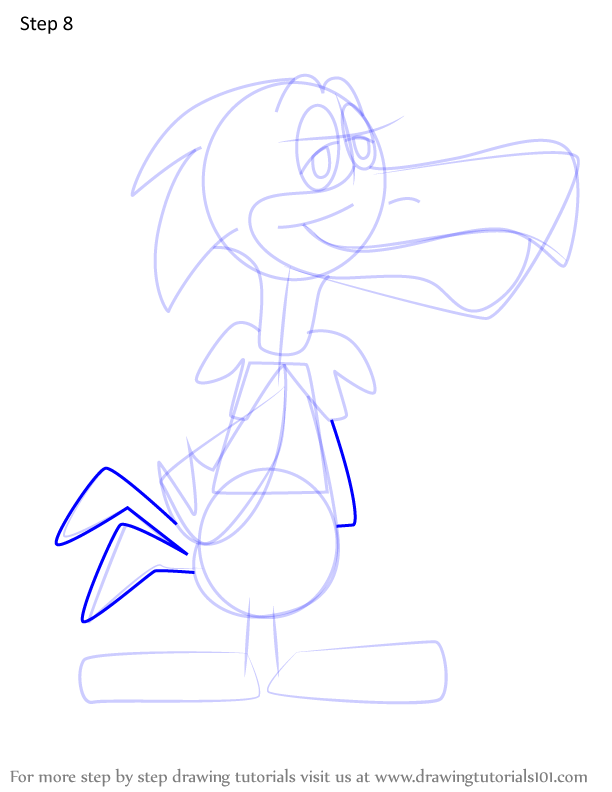 How to Draw Doozy from The Flintstones (The Flintstones) Step by Step ...