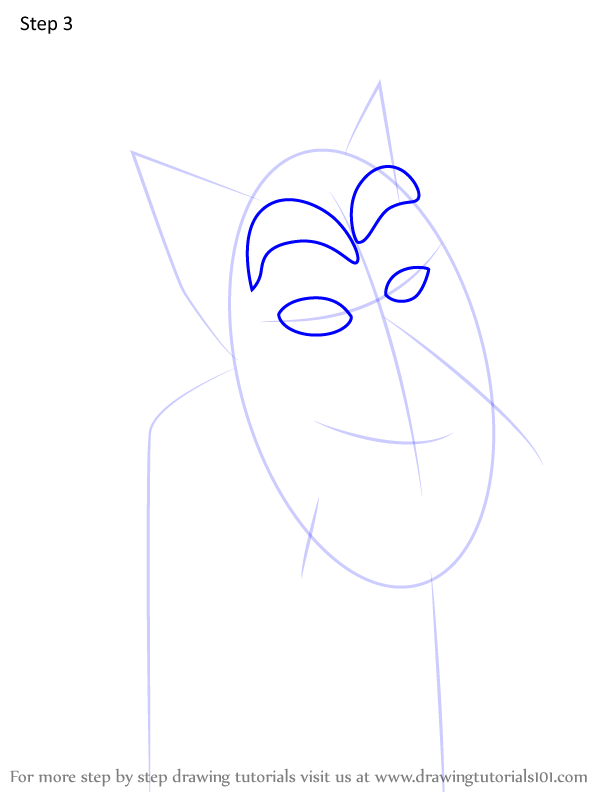 How to Draw Dr. Sinister from The Flintstones (The Flintstones) Step by ...