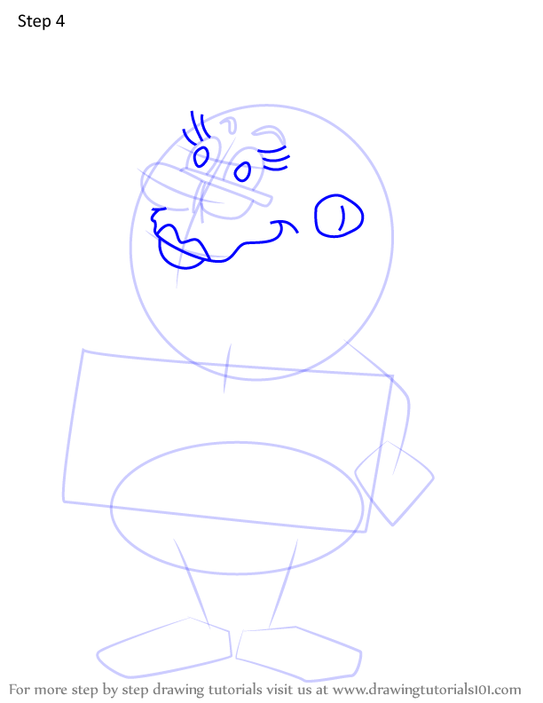 How to Draw Grandma Cavemom from The Flintstones (The Flintstones) Step ...