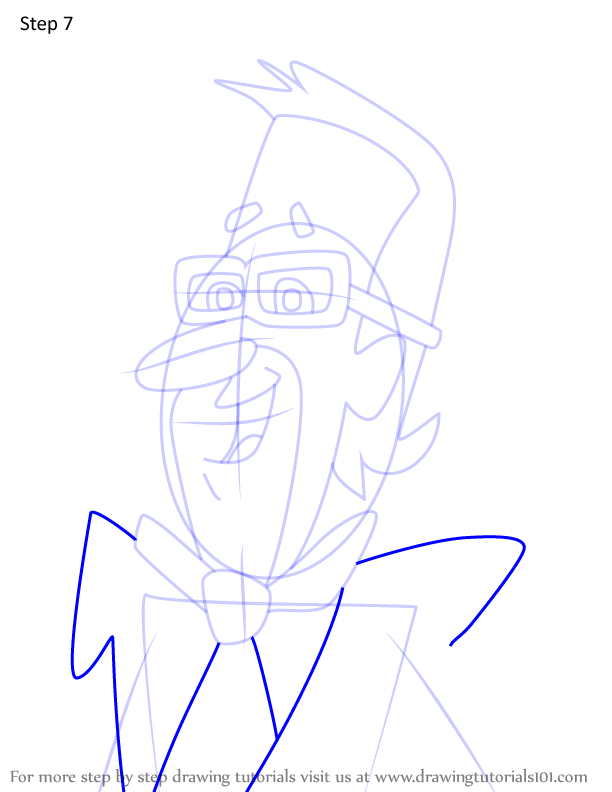 How to Draw Mr. Pyrite from The Flintstones (The Flintstones) Step by ...