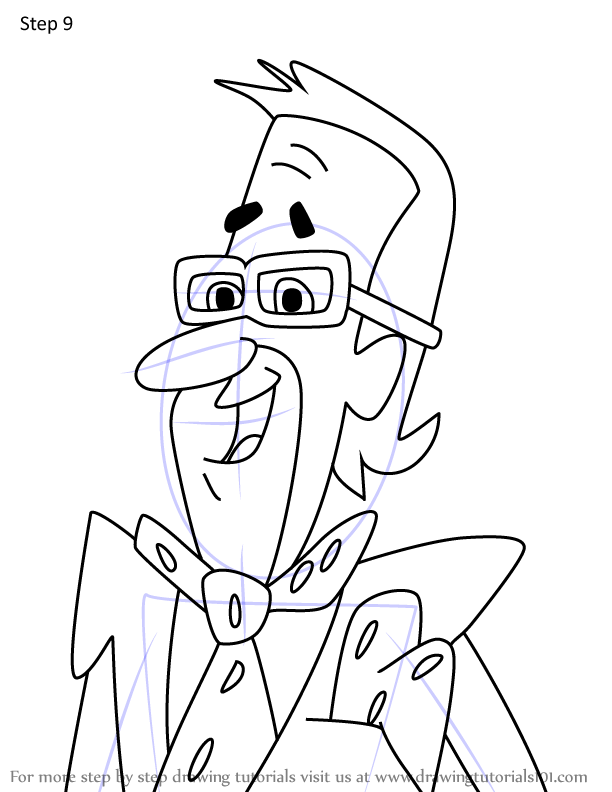 How to Draw Mr. Pyrite from The Flintstones (The Flintstones) Step by ...