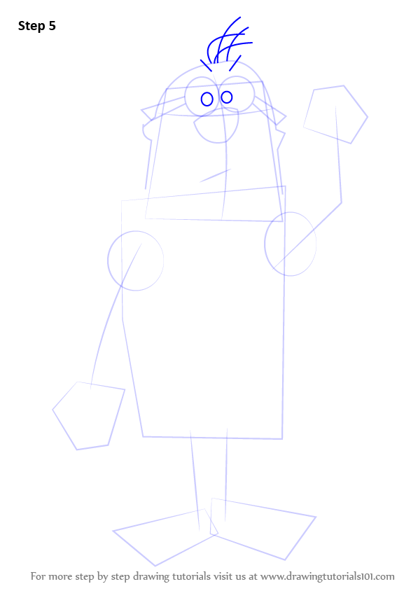How to Draw Mr. Slate from The Flintstones (The Flintstones) Step by ... How to Draw Mr. Slate from The Flintstones (The Flintstones) Step by ...