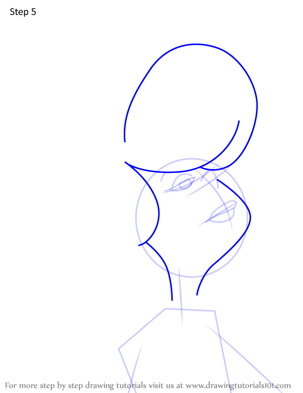 How to Draw Mrs. Mortimer Mortar from The Flintstones (The Flintstones ...