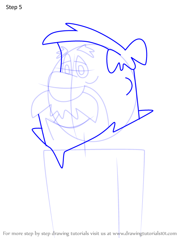 How to Draw Rockbottom Flintstone from The Flintstones (The Flintstones ...