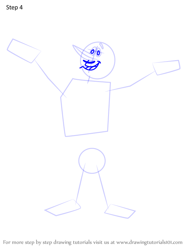 How to Draw Rodney Whetstone from The Flintstones (The Flintstones ...