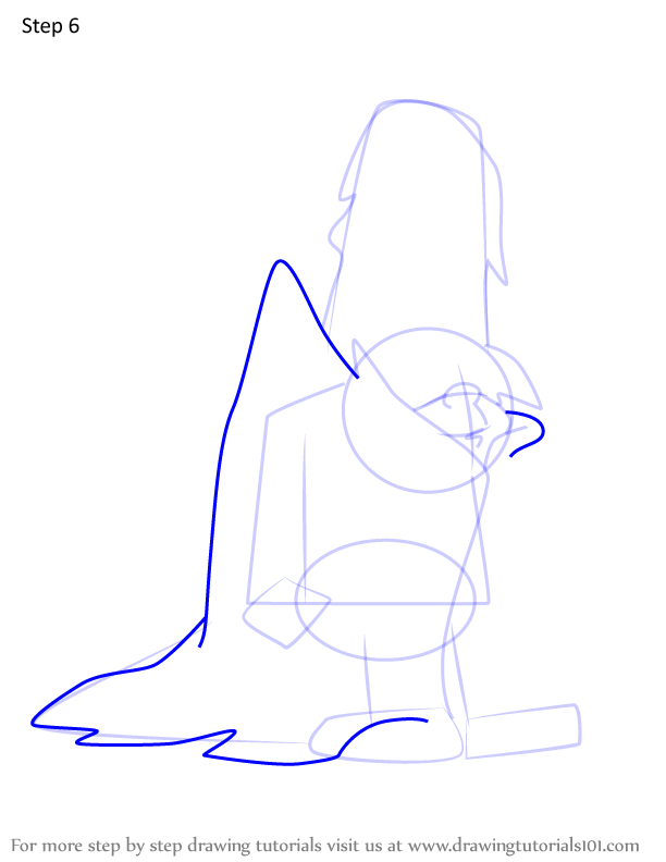 How to Draw Schleprock from The Flintstones (The Flintstones) Step by ...