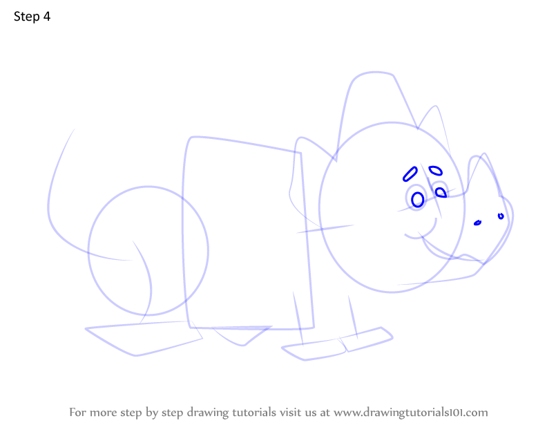 How to Draw Snoots from The Flintstones (The Flintstones) Step by Step ...