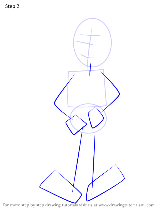 How to Draw The Gamemaster from The Flintstones (The Flintstones) Step ...