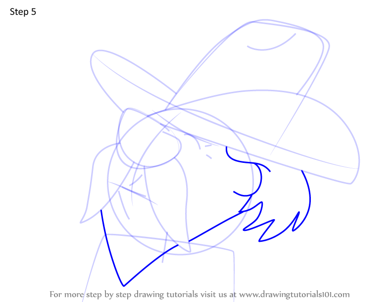 How to Draw Tumbleweed Hardrock from The Flintstones (The Flintstones ...