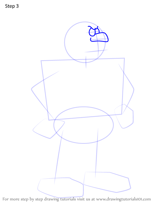 How to Draw Turk Tarpit from The Flintstones (The Flintstones) Step by ...