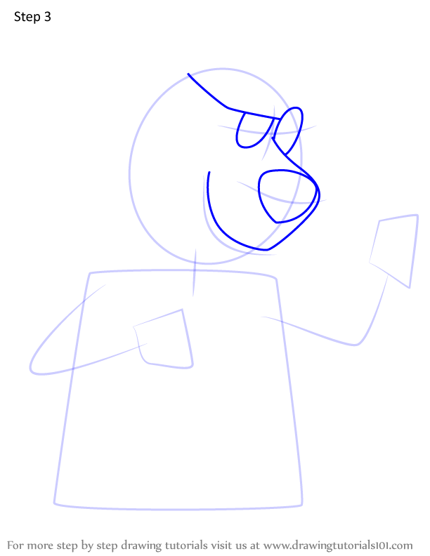 How To Draw Yogi Bear Step By Step
