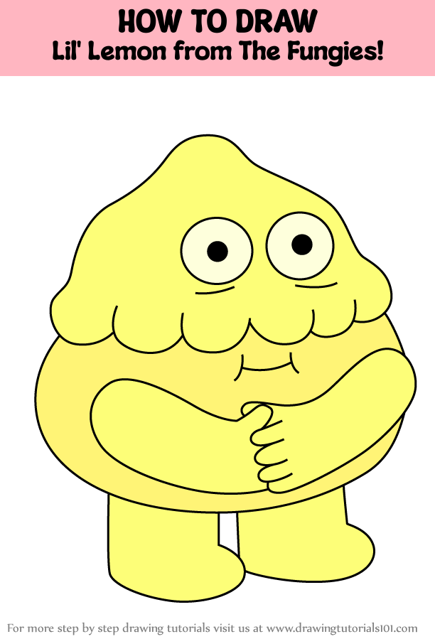 How to Draw Lil' Lemon from The Fungies! (The Fungies!) Step by Step ...