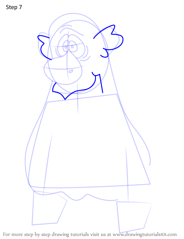 How to Draw Geoff from The Ghost and Molly McGee (The Ghost and Molly ...