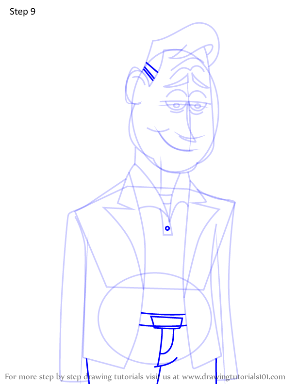 How to Draw Maxwell Davenport from The Ghost and Molly McGee (The Ghost ...