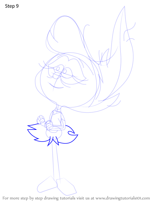 How to Draw Sonia Davis from The Ghost and Molly McGee (The Ghost and ...