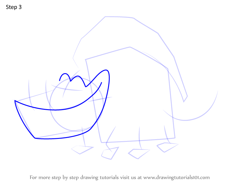 How to Draw Admiral Wolverine Lightning Bolt from The Grim Adventures ...