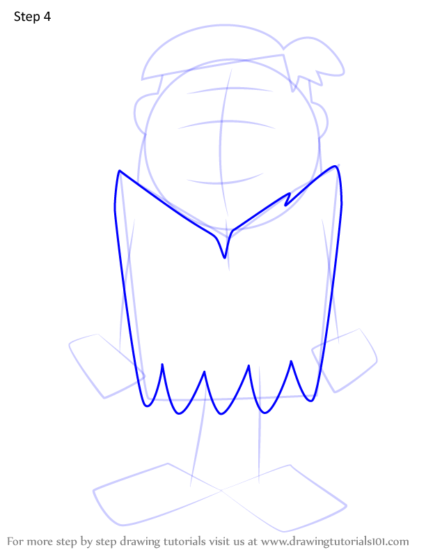 How to Draw Barney Rubble from The Grim Adventures of Billy & Mandy ...